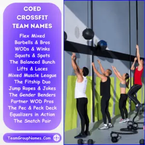 850+ CrossFit Team Names to Amplify Your Squad's Identity