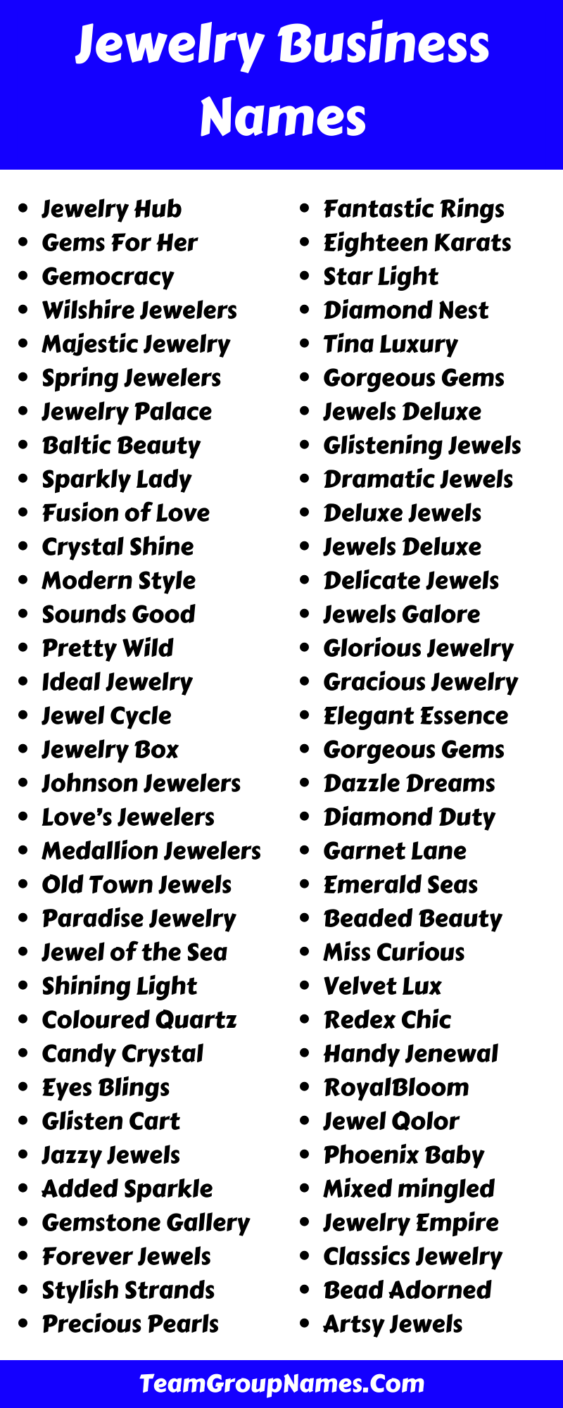 550 Jewelry Business Names Ideas That Stands Out 550 Jewelry Business Names Ideas That Stands Out