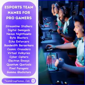 750+ Esports Team Names to Inspire Champions!