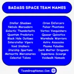 450+ Space-Themed Team Names to Elevate Your Group