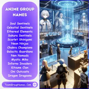 400+ Anime Guild Names For Clan, Club, Group, and Team