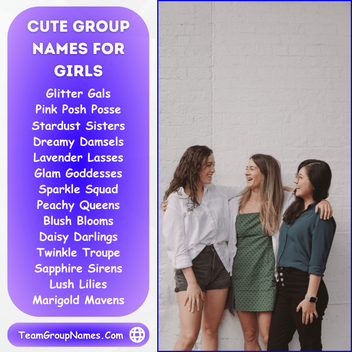Catchy Girl Group Names