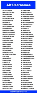 650+ Alt Usernames for Building a Strong Online Presence