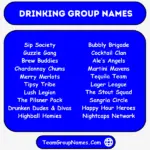 350+ Drinking Team Names to Get Your Game On