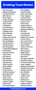 350+ Drinking Team Names to Get Your Game On