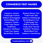 450+ Commerce Group Names (Best and Cool Ideas)
