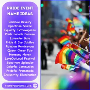 450+ Gay and LGBTQ+ Team Names For Your Group