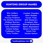 360+ Hunting Group/Club Names and Team Names