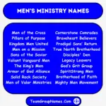 350+ Men's Group Names for Men's Circles, Clubs and Ministry