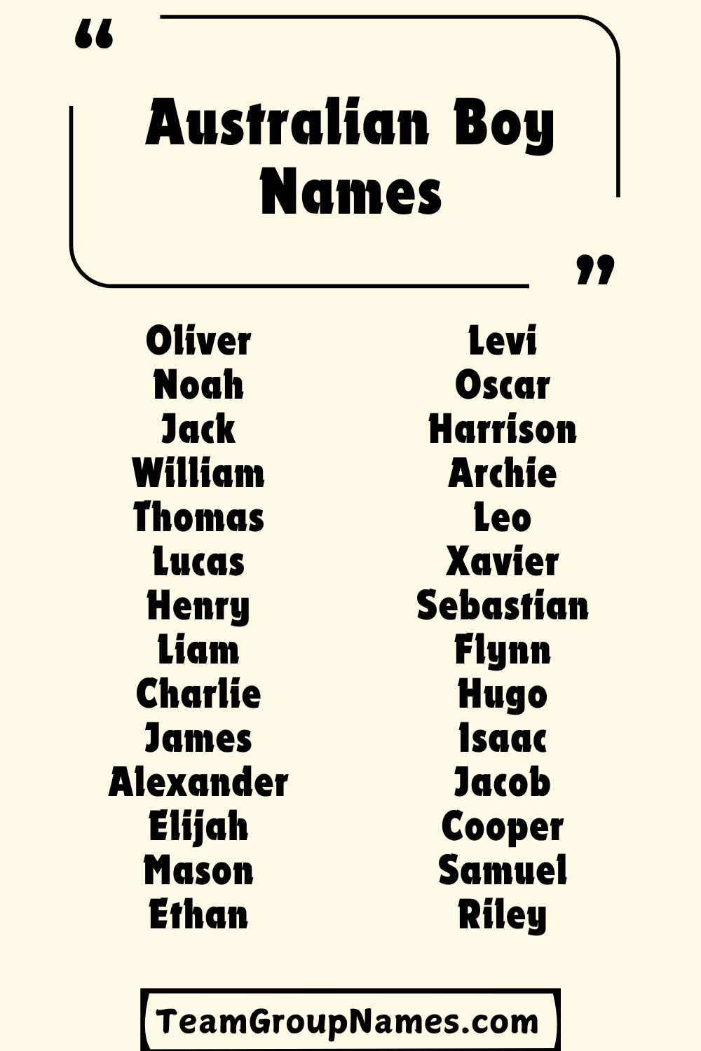 360+ Australian Boy Names (Cute, Modern & Traditional Names With Meanings)