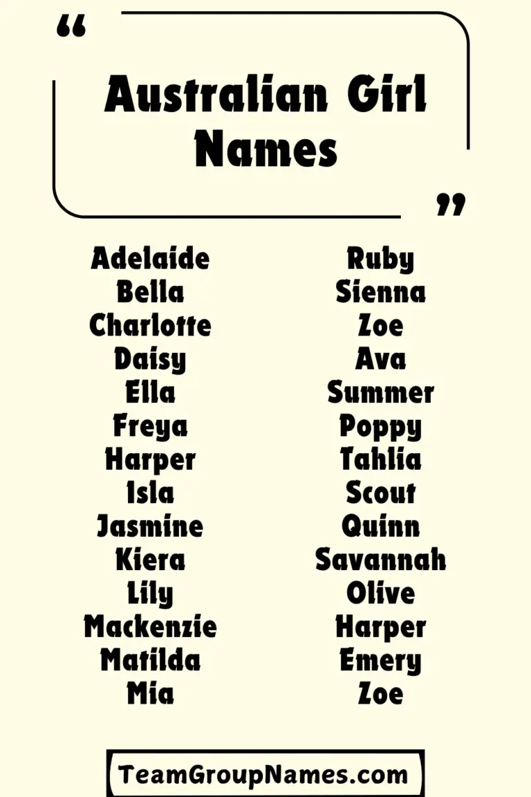 450+ Australian Girl Names and Their Beautiful Meanings