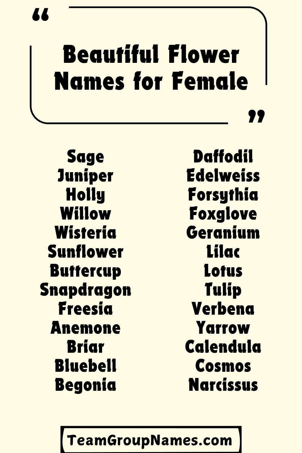 360+ Flower Names for Girls With Meanings & Origins