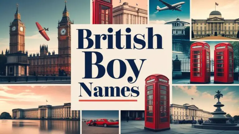380+ British Boy Names With Meanings & Origins