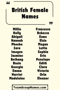 360+ British Girl Names (Adorable Choices for Your Little One)