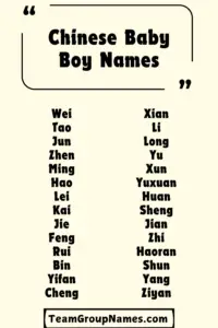 380+ Chinese Boy Names (Modern, Traditional & Everything in Between)