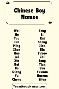 380+ Chinese Boy Names (Modern, Traditional & Everything in Between)