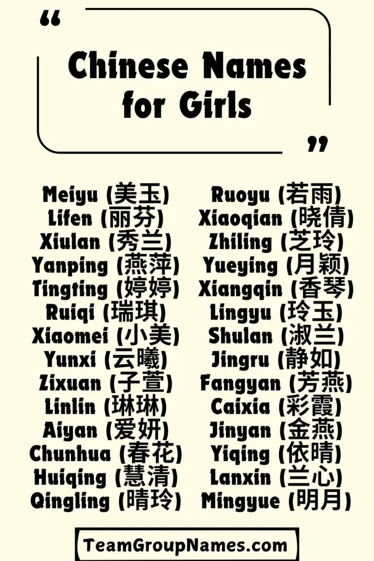 380+ Chinese Girl Names and Their Hidden Meanings