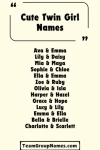 350+ Twin Girl Names That Sound Amazing Together