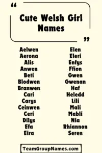 400+ Welsh Girl Names (Plus Their Meanings!)