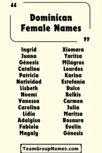 360+ Dominican Girl Names with Meanings (From Traditional to Unique ...
