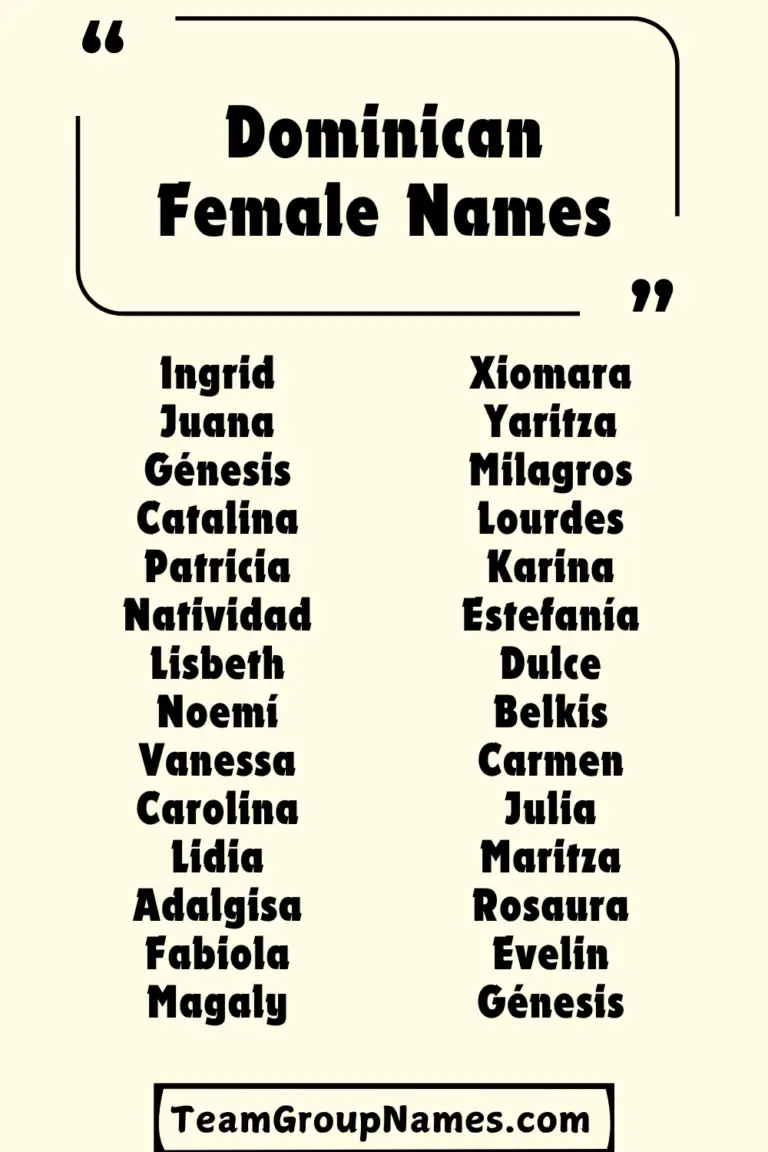 360+ Dominican Girl Names with Meanings (From Traditional to Unique ...