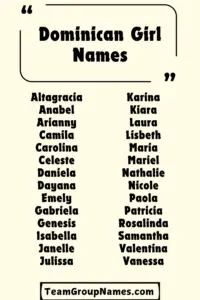 360+ Dominican Girl Names with Meanings (From Traditional to Unique ...