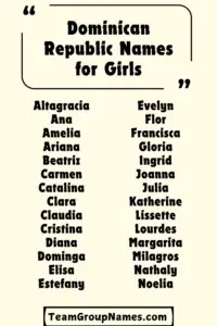 360+ Dominican Girl Names with Meanings (From Traditional to Unique ...