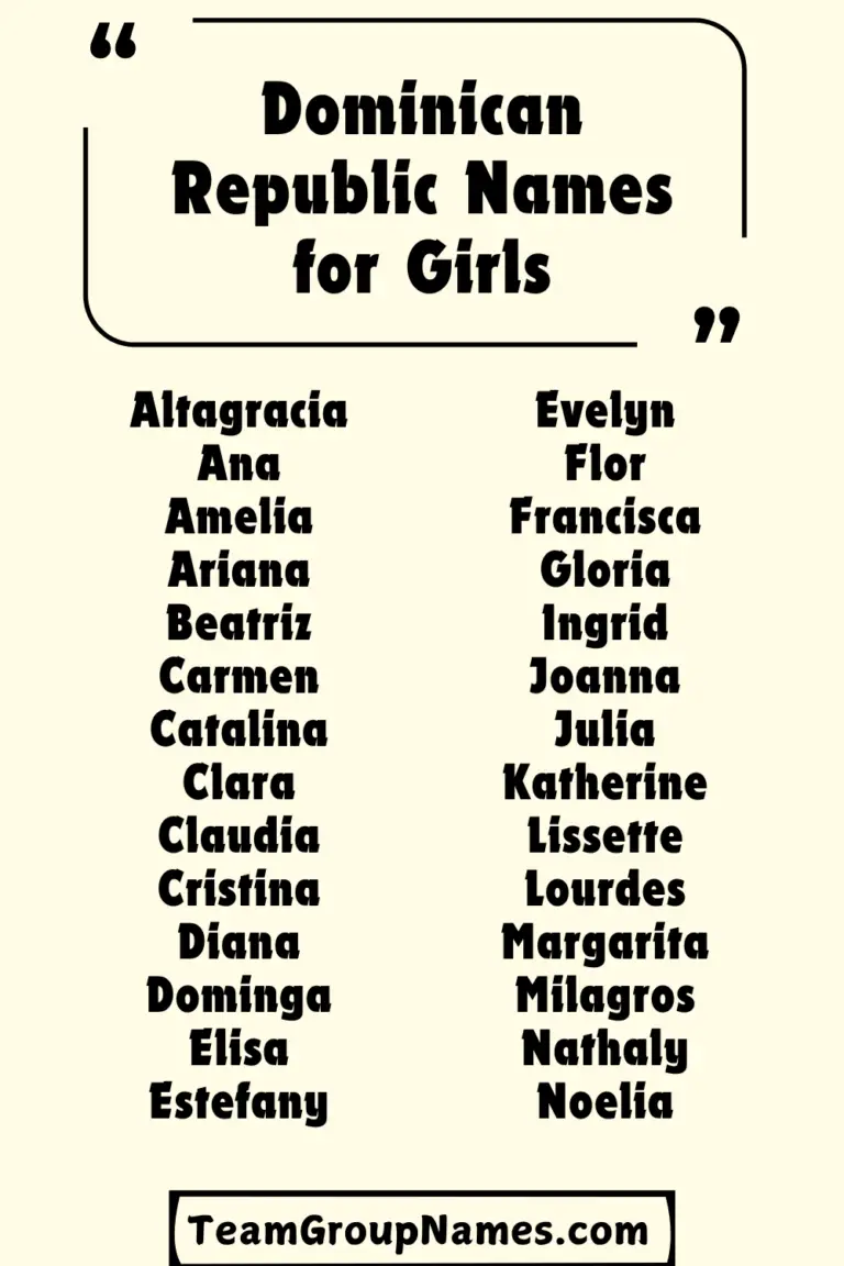 360+ Dominican Girl Names with Meanings (From Traditional to Unique ...