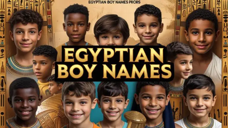 400+ Egyptian Boy Names (With All the Cool Meanings!)