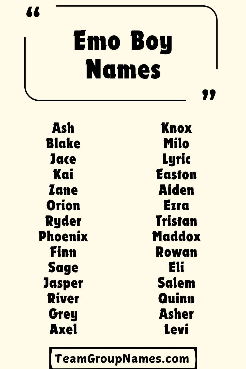 360+ Gothic Boy Names (Plus The Stories Behind Them!)