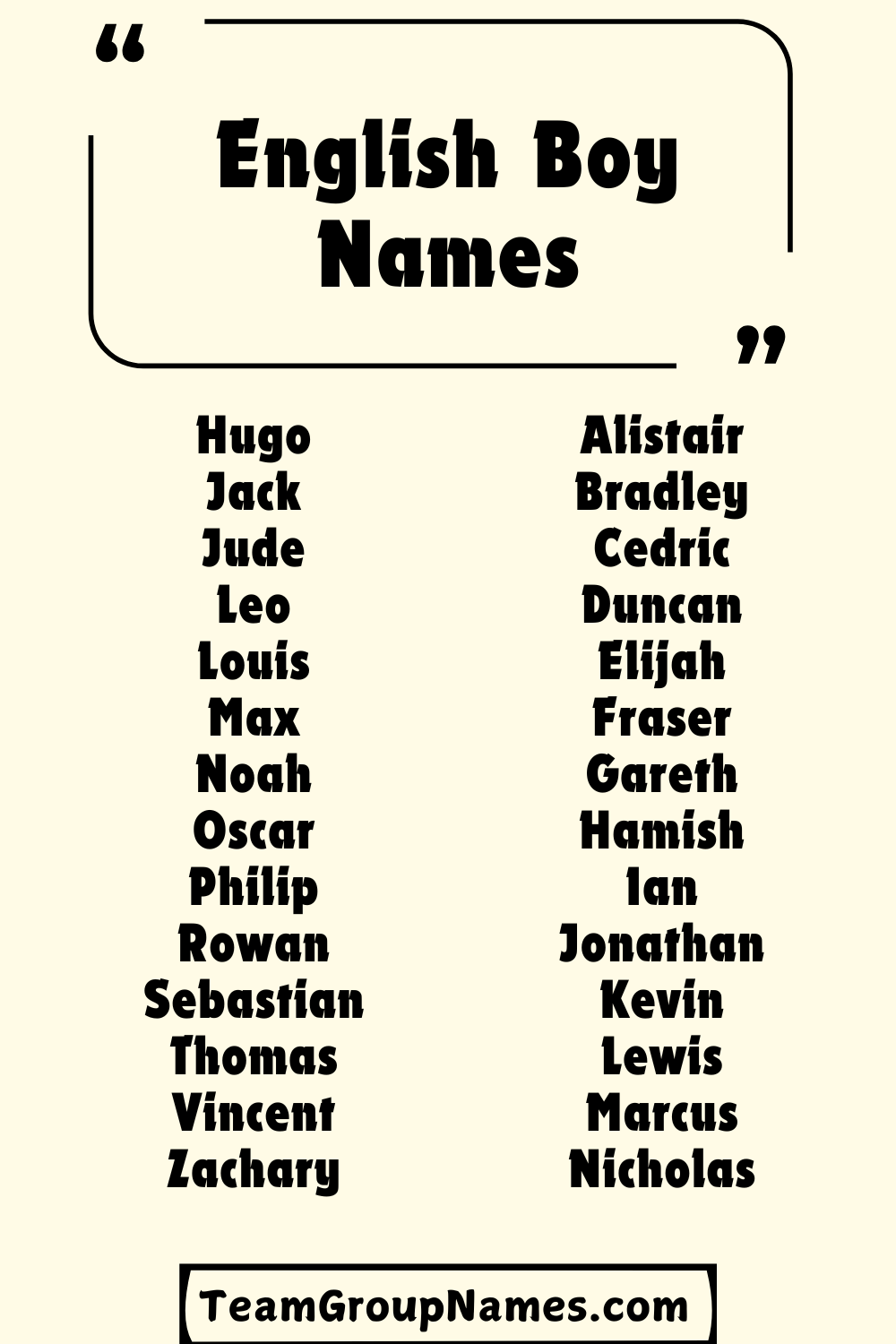 380+ British Boy Names With Meanings & Origins