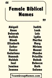 480+ Biblical Girl Names with Their Powerful Meanings