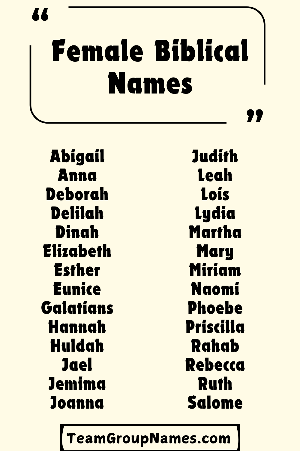 480+ Biblical Girl Names with Their Powerful Meanings
