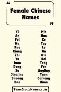 380+ Chinese Girl Names and Their Hidden Meanings