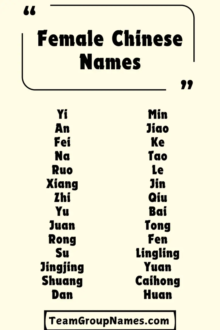 380 Chinese Girl Names And Their Hidden Meanings