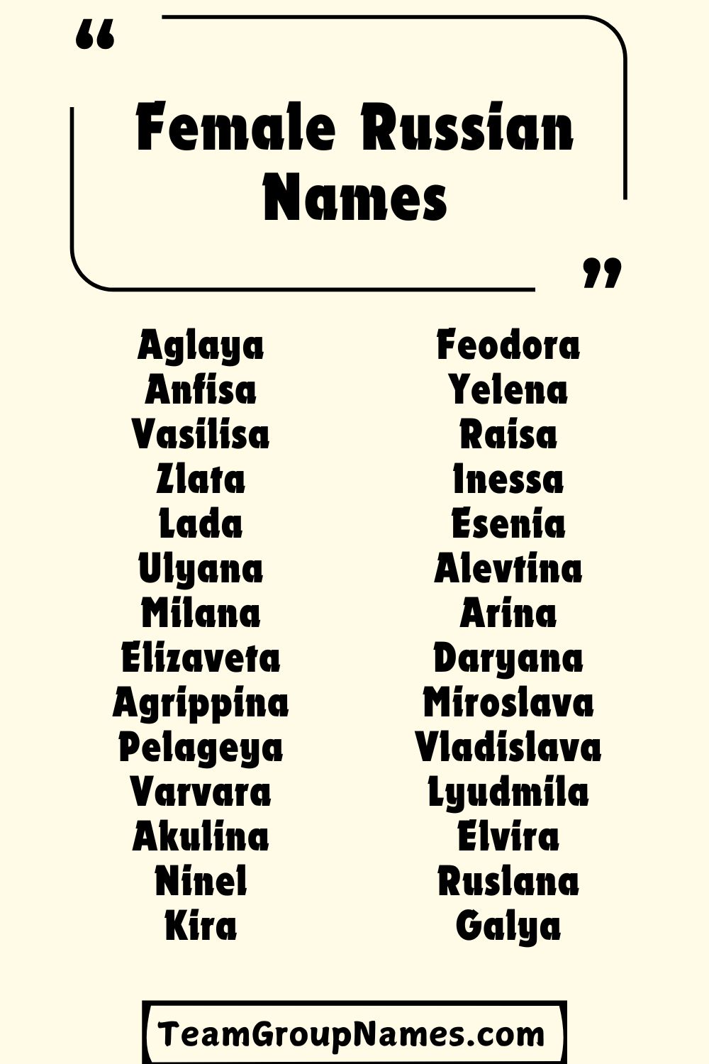 400+ Russian Girl Names (Cute, Classic, and Everything in Between)