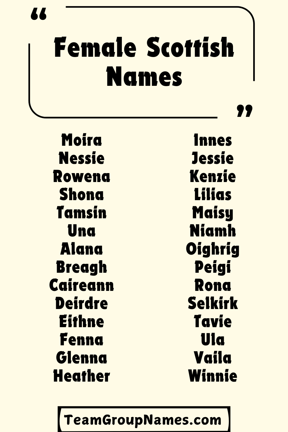 360+ Scottish Girl Names (With Meanings & Origins)