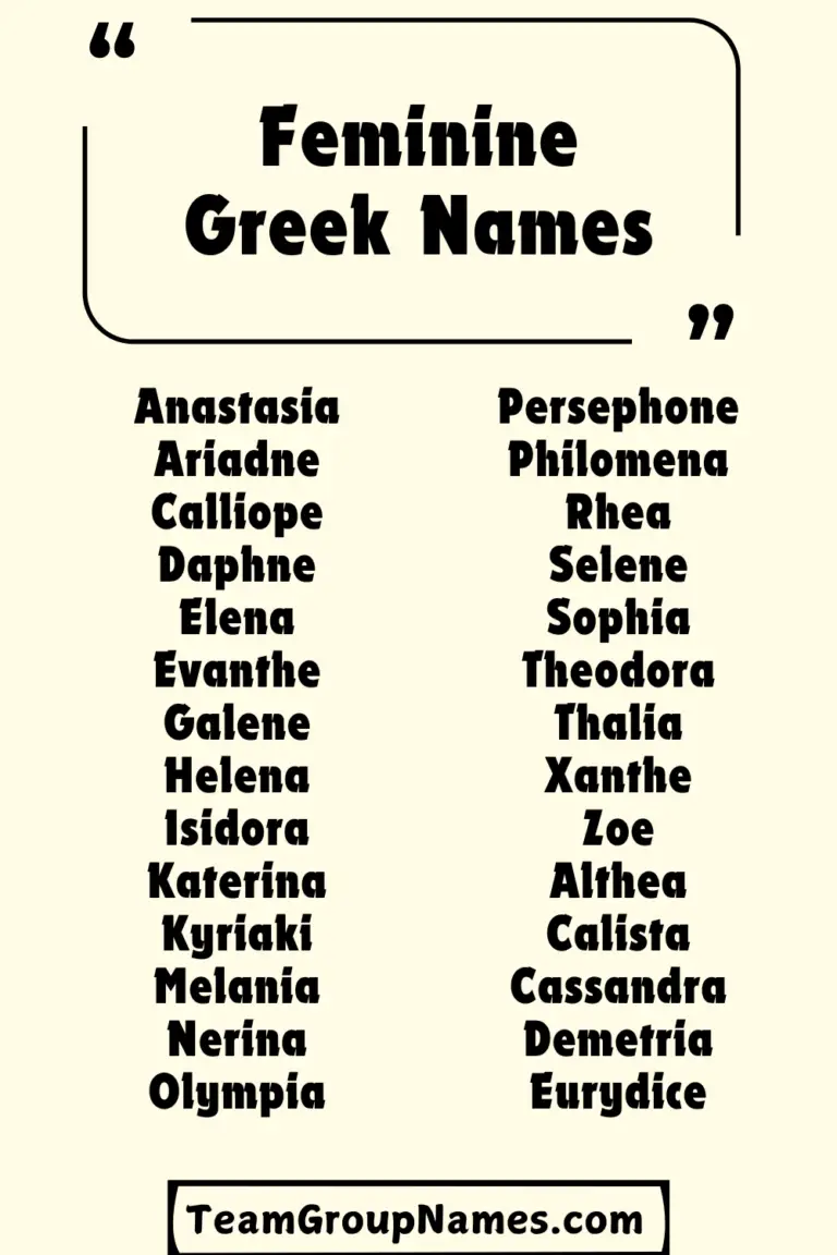 380+ Greek Girl Names from Ancient to Modern (With Meanings!)