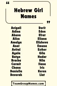 400+ Hebrew Girl Names (With Meanings!) for Your Little One