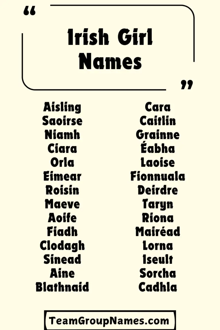 650+ Irish Girl Names (With Meanings & Origins!)