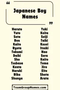 600+ Japanese Boy Names (Plus What They Actually Mean!)