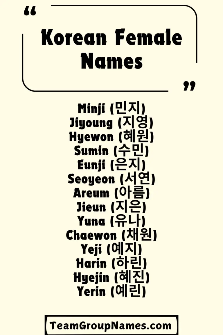 360+ Korean Girl Names With Their Hidden Meanings