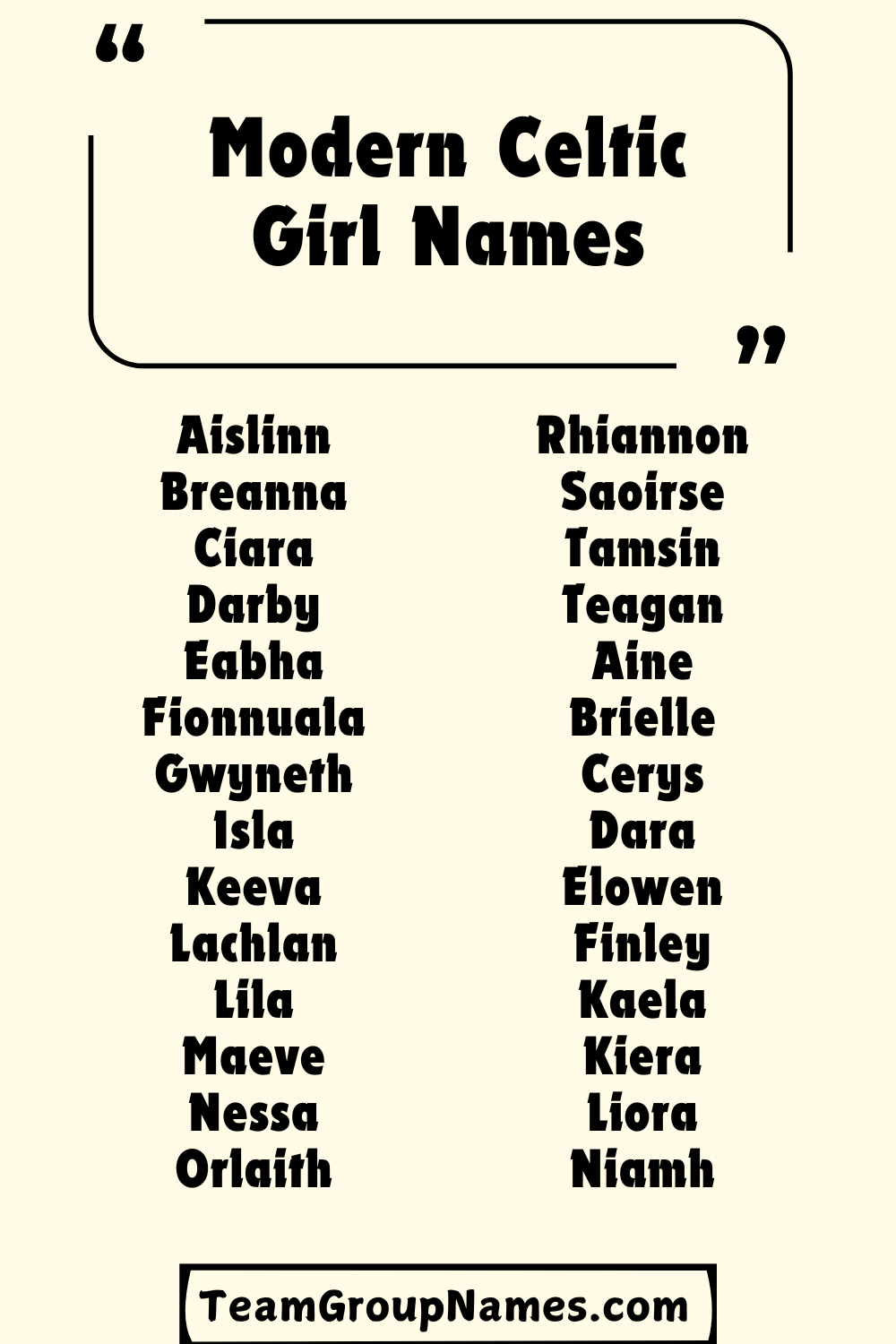 380+ Celtic Girl Names (Secret Meanings & Pronunciations)