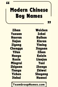 380+ Chinese Boy Names (Modern, Traditional & Everything in Between)