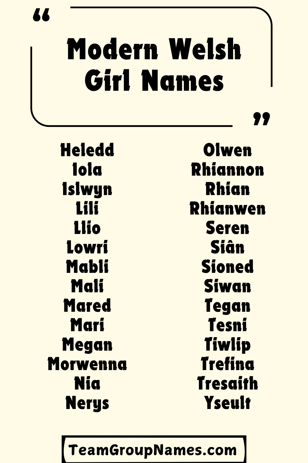 400+ Welsh Girl Names (Plus Their Meanings!)