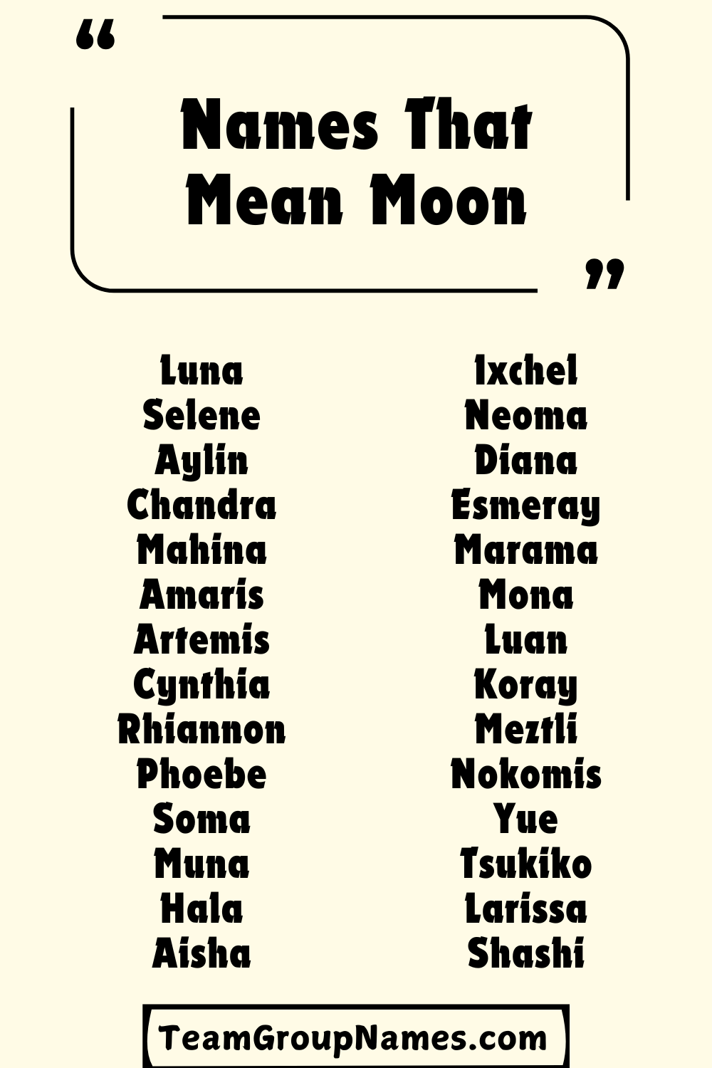 360+ Names That Mean Moon For Your Little Star