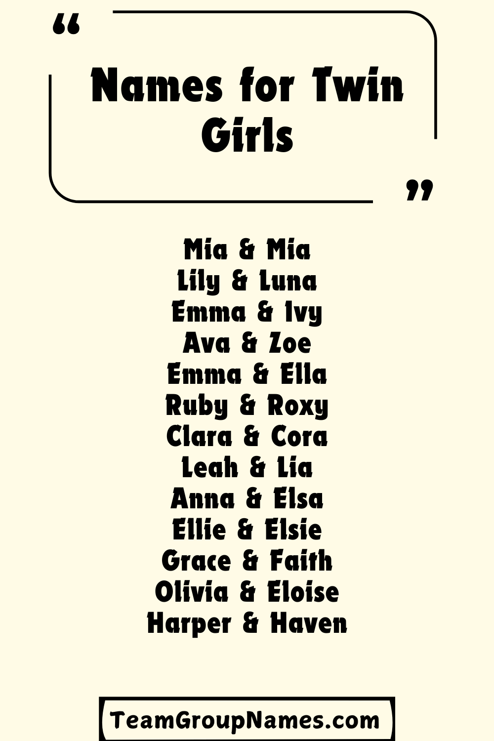 350+ Twin Girl Names That Sound Amazing Together