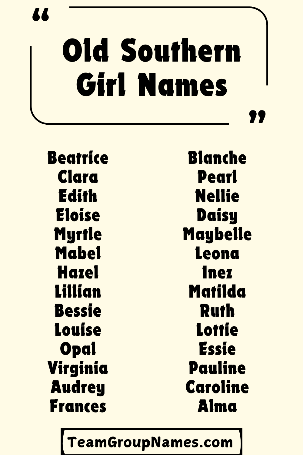 360+ Southern Girl Names - Charming and Traditional Choices