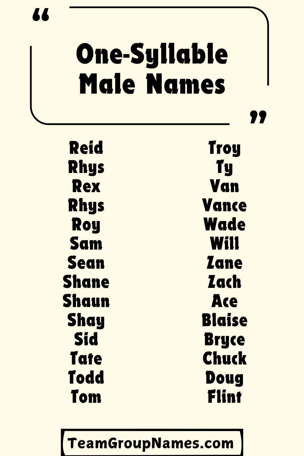 400+ One-Syllable Boy Names (Hidden Gems You Haven't Thought Of)