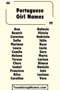 360+ Portuguese Girl Names for Your Baby Girl (With Meanings!)